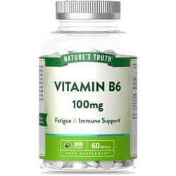 Natures Truth Vitamin B6 60 Tablets - Health Box