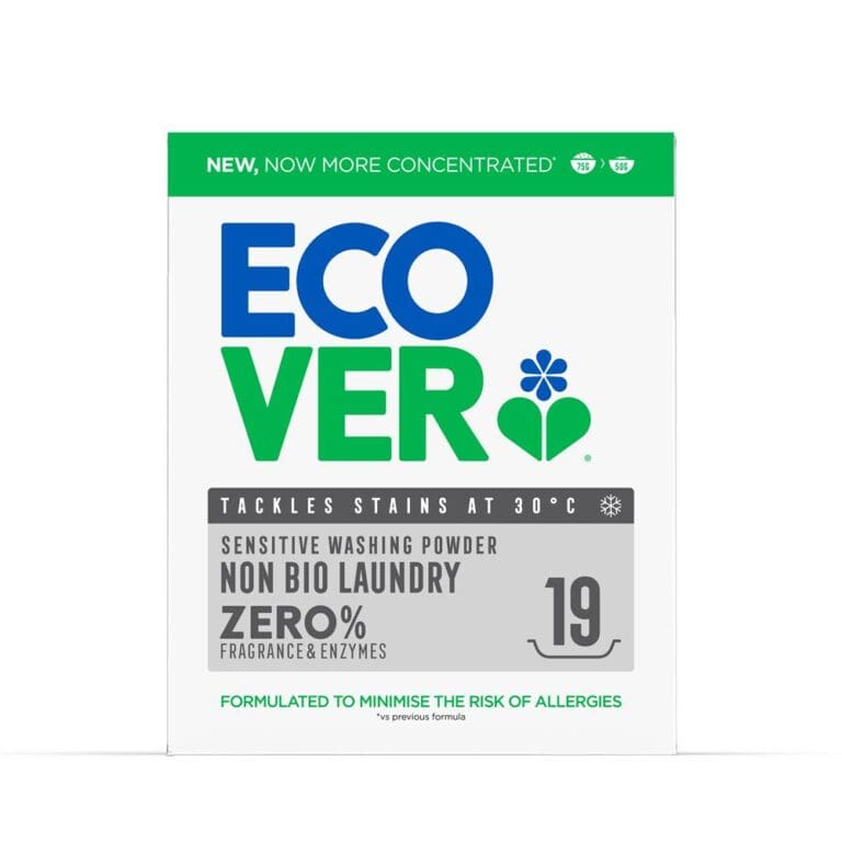 Ecover Non-Bio Zero Washing Powder 0.95KG - Health Box
